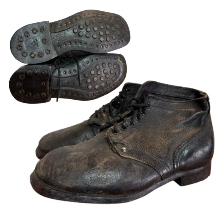Vintage Soviet WW2 Dot Soles RKKA Combat boots 40 – Soviet Boots